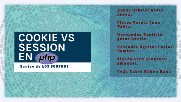 Cookie vs session | Genially
