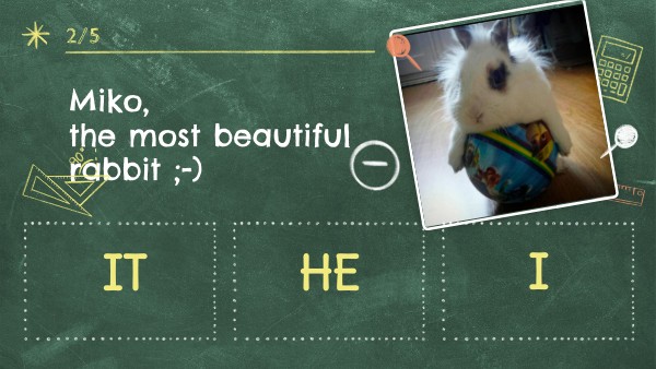 QUIZ PERSONAL PRONOUNS | Genially