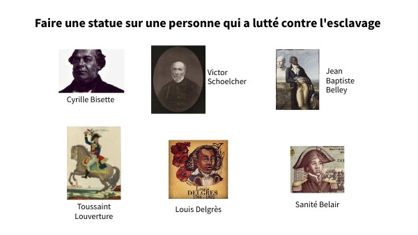 Mémoire esclavage 4e