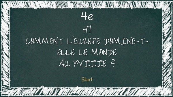 4e H1 L'Europe au XVIIIe