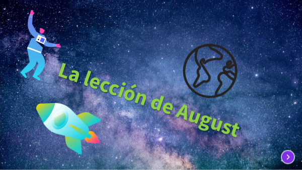 La lección de August | Genially