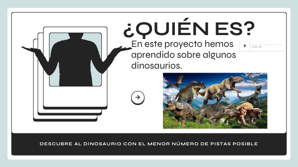 JUEGO QUIÉN ES_Dinosaurios