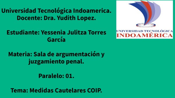 MEDIDAS CAUTELARES | Genially