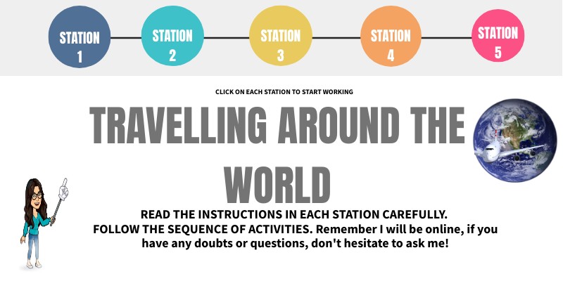 TRAVELLING AROUND THE WORLD | Genially