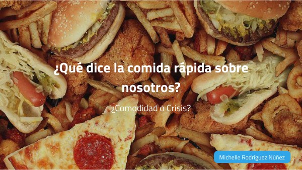 Comida Rápida | Genially