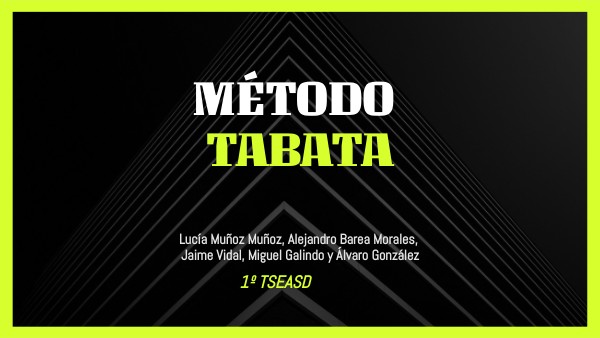 MÉTODO TABATA | Genially