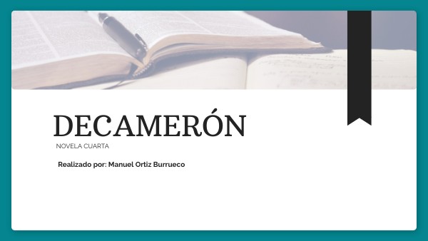 DECAMERÓN | Genially