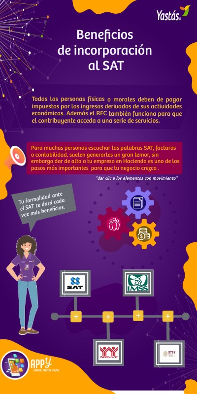 Beneficios de darse de Alta ante el SAT