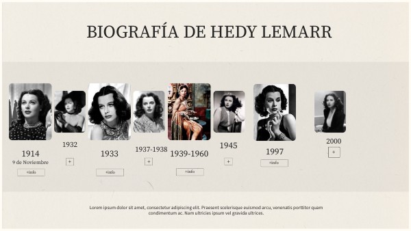 BIOGRAFÍA DE HEDY LEMARR