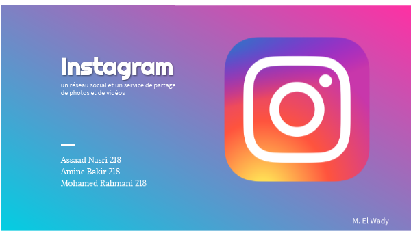 SNT Instragram copie | Genially