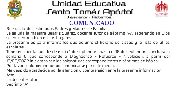 COMUNICADO-PRIMERA SESIÓN | Genially