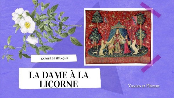 la dame à la licorne | Genially