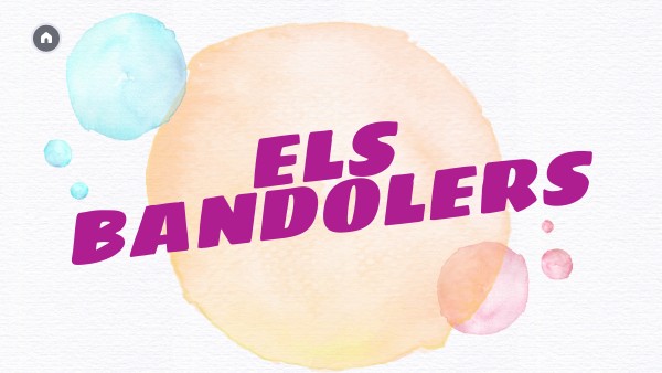ELS BANDOLERS: Ramzi, Júlia i Àlex