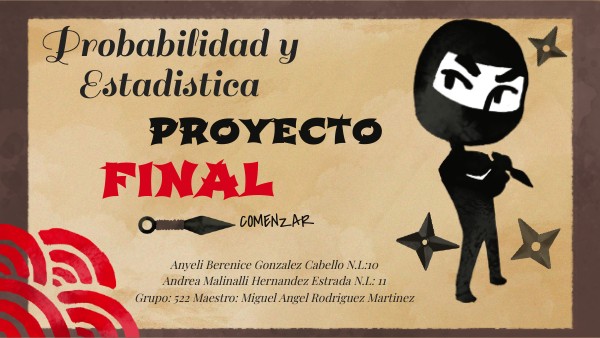 Proyecto Final PyE | Genially