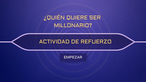 ACTIVIDAD DE REFUERZO | Genially