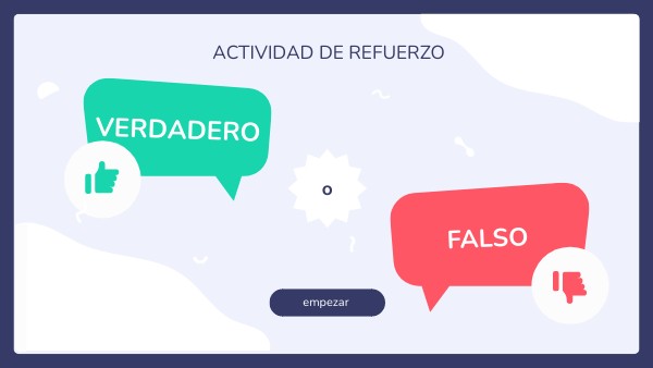 ACTIVIDAD DE REFUERZO | Genially