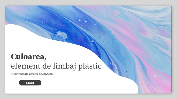 Culoarea, element de limbaj plastic | Genially