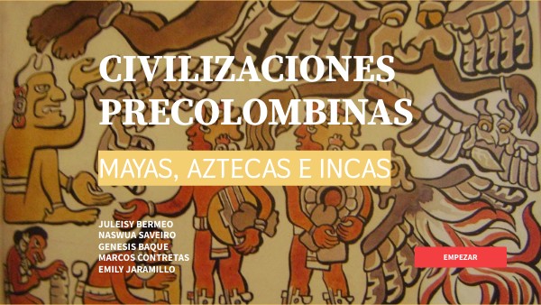 ORGANIZACIÓN SOCIAL Y POLITICA MAYAS, AZTECAS E INCAS | Genially