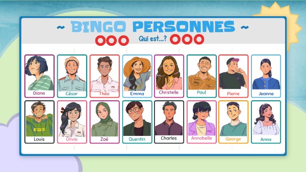 Bingo personnes