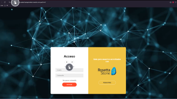 Página de acceso de Acceso | Genially