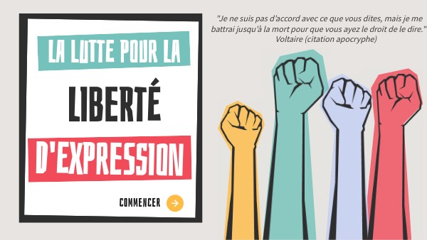 Liberté d'expression | Genially