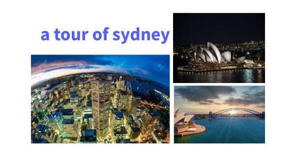 tour of sydney | Genially