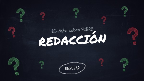 Uso de la mayúscula y signos de puntuación