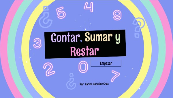 Contar, Sumar y Restar
