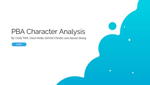 PBA Character Analysis | Genially
