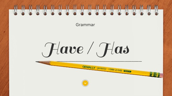 Have or Has