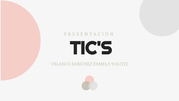 PRESENTACION TICS