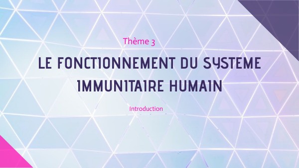 Systeme immunitaire _intro | Genially