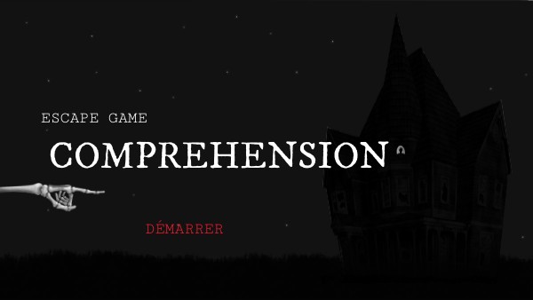 Compréhension ESCAPE ROOM | Genially