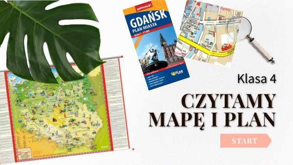 Czytamy mapę i plan | Genially