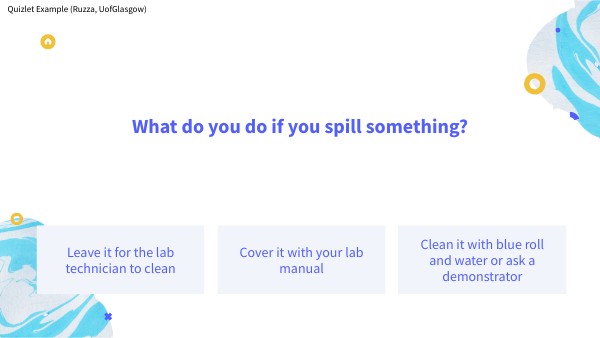 Expt C (Sample Quizlet) | Genially