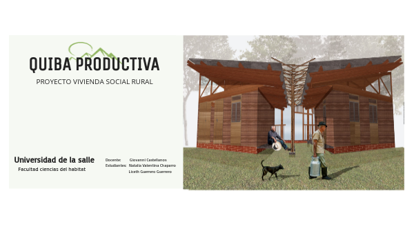 QUIBA PRODUCTIVA - ENTREGA TALLER