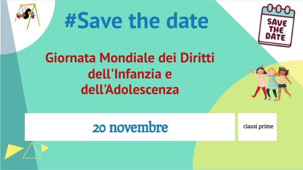 #SAVE THE DATE: 20 novembre | Genially