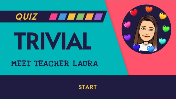 Trivial Meet my teacher Laura | Genially