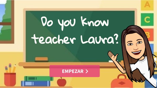 MEET THE TEACHER | Genially