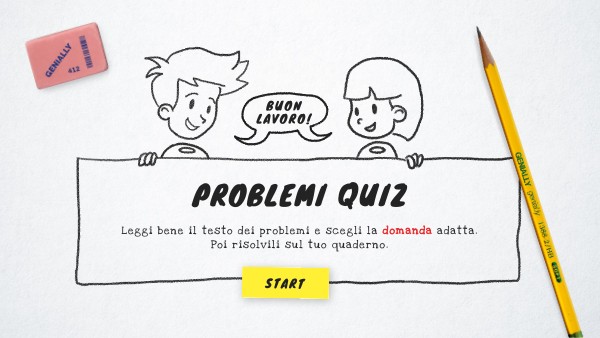PROBLEMI QUIZ | Genially