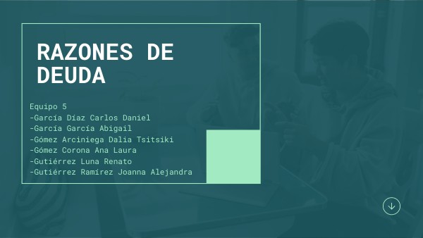 Razones de deuda | Genially