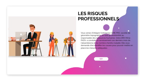 LES RISQUES PROFESSIONNELS | Genially