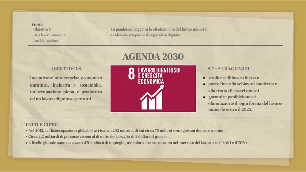 OBIETTIVO 8 | Genially