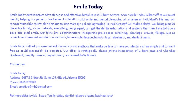 Smile Today | Genially