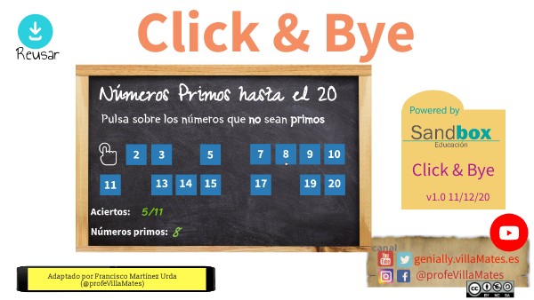 Reutilizable Click&Bye | Genially