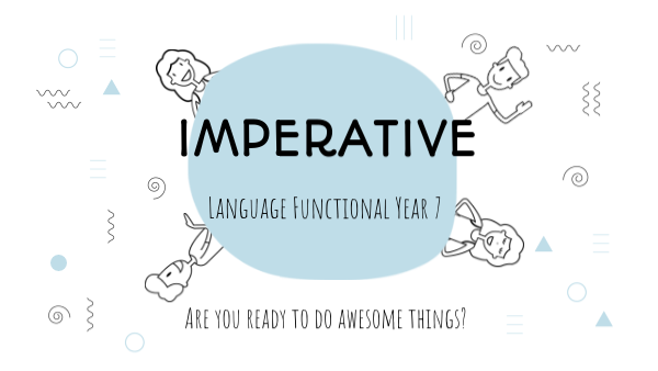 Imperative in Procedural Text | Genially