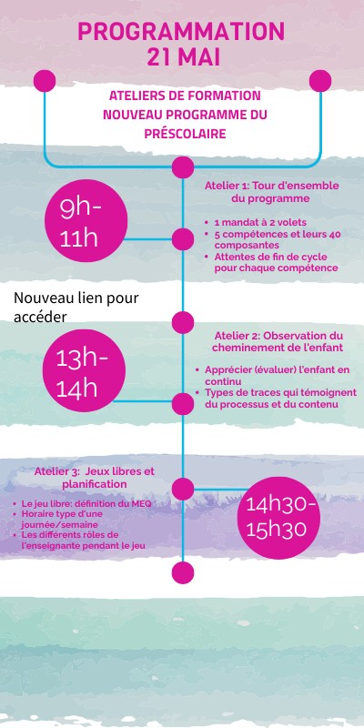 Programmation 21 mai