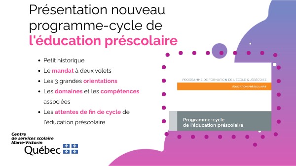 Introduction au nouveau programme- copie | Genially