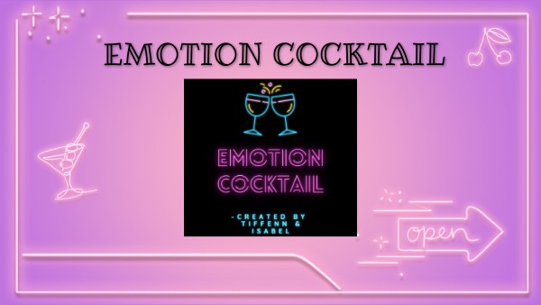 émotion cocktail | Genially