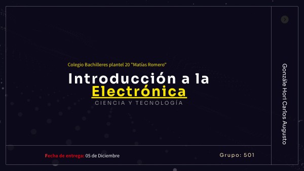 Introducción a la electrónica
